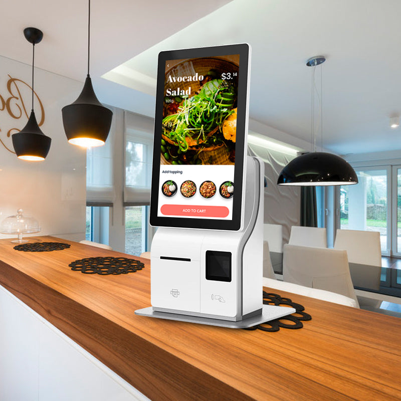 Digital Signage - MEQO 24" Android QSR Self-Service & POS Kiosk – media mea